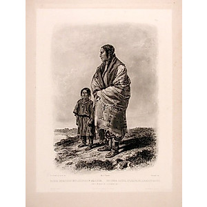 Dacota Woman and Assiniboin Girl
