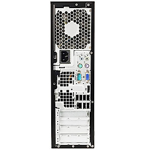 HP Elite Desktop PC Package, Intel Core 2 Duo Processor, 8GB RAM, 250GB Hard Drive, DVD, Keyboard & Mouse, Wi-Fi, Windows 10, 17" LCD Monitor (Renewed)