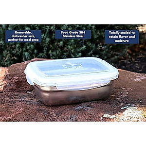 LunchEAZE Electric Lunch Box – Self-Heating, Cordless, Battery Powered Food Warmer for Work, Travel– 220°F Heat, BPA Free, Meal Prep Friendly with Bluetooth Connectivity