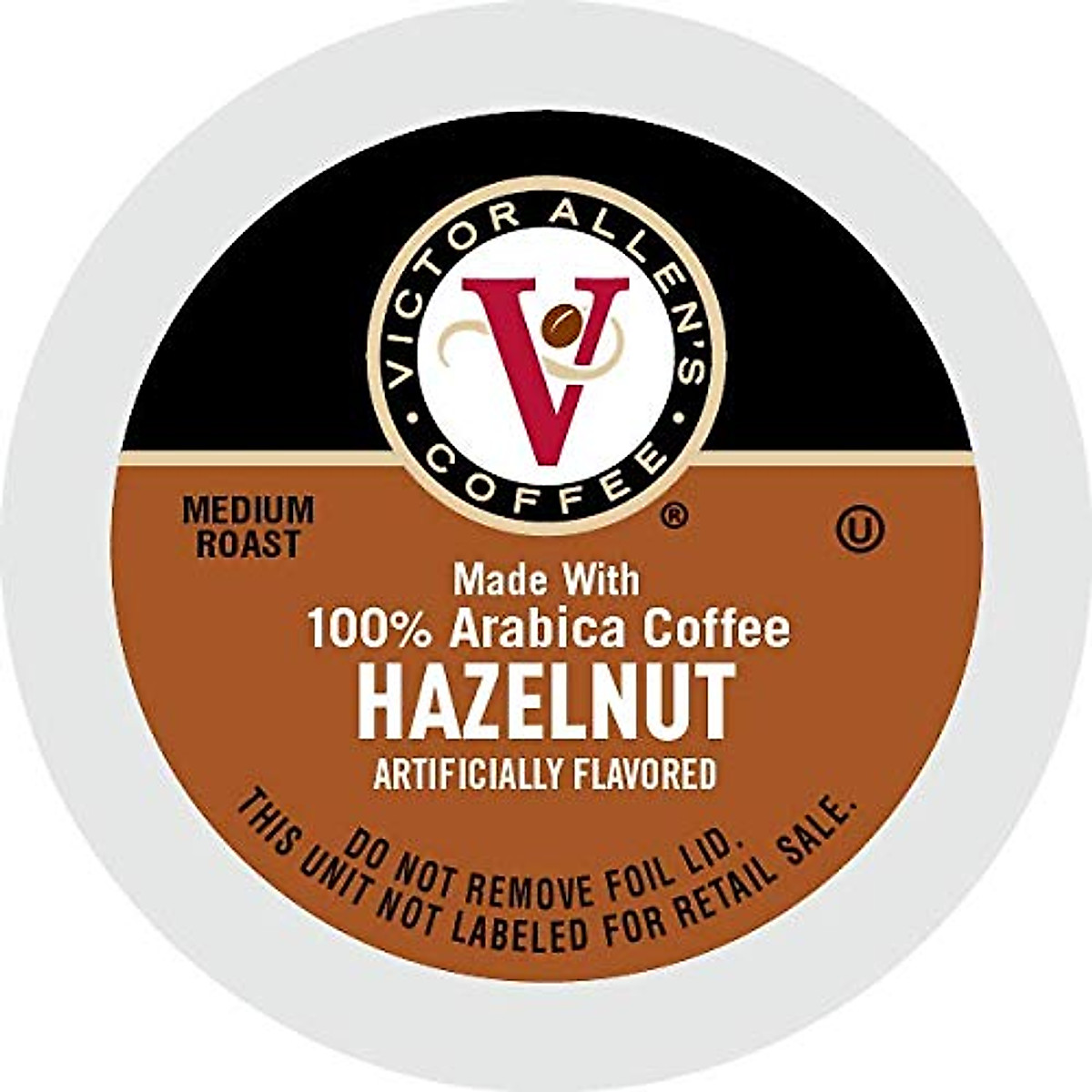 Victor Allen's Coffee Donut Shop and Hazelnut Blend Single Serve Coffee Pods for Keurig (80 Count + 42 Count)