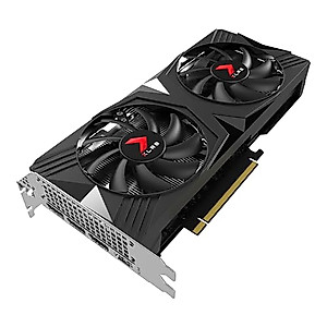 PNY GeForce RTX™ 4060 Ti 16GB XLR8 Gaming Verto™ OC Dual Fan Graphics Card DLSS 3 (128-bit, PCIe 4.0, GDDR6, HDMI/DisplayPort, Supports 4k, 2 Slot)
