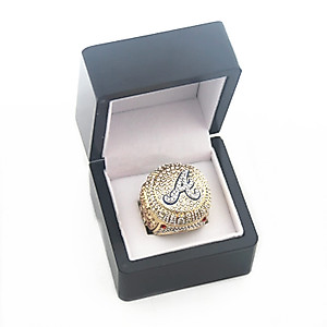 ATL 2021 Braves 13 ACUNA,JR Christmas gift Series Cubs World Replica Champions ring set Atlanta Championship Rings with Wooden box Gifts Women Mens kids Boys Fathers