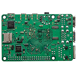 youyeetoo Rock PI 4C Plus (4C+) SBC, 4GB LPDDR4, Optional EMMC Capacity, Dual Screen,WI FI BT5.0 (UFL),Android 11/Ubuntu 20.04/Debian Bullseye