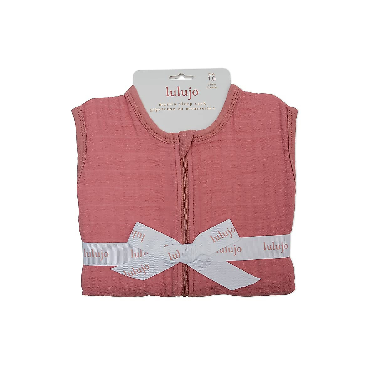 lulujo - Cotton Muslin Sleep Sack 1.0 TOG