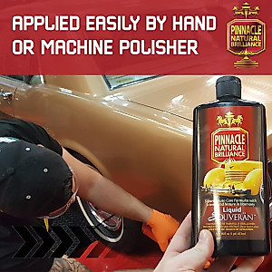 Pinnacle Natural Brilliance PIN-315 Liquid Souveran Car Wax, 16 fl. oz.
