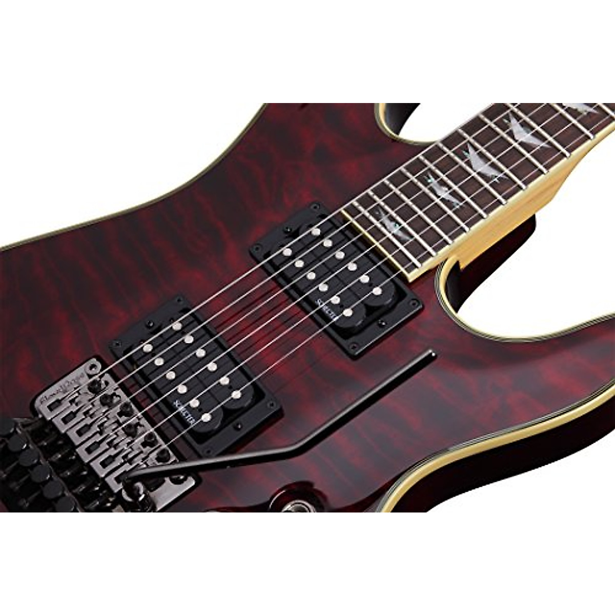 Schecter Omen Extreme-6 FR Electric Guitar - Black Cherry