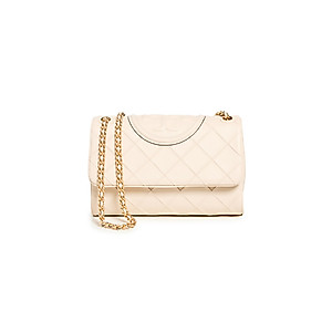 Tory Burch Women's Fleming Soft Convertible Shoulder Bag, New Cream, Off White, One Size