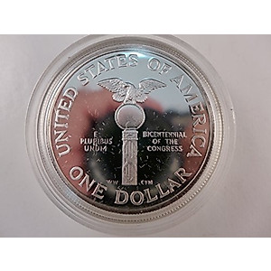 1989 United States Congressional Coin Proof Silver Dollar $1 Mint State US Mint