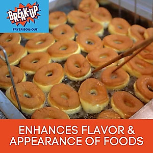 Diversey CBD991209 Break-Up Professional Fryer Boil-Out, Food Grade Degreaser & Cleans Deep Fryers, Kettles, Grates & More, Citrus Scent, Concentrate Liquid, 2-Ounce Packets (Pack of 36)