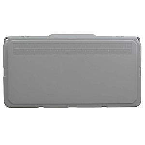 Driftsun 70 Quart Wheeled Ice Chest, Heavy Duty, High Performance Commercial Grade Insulated Rolling Cooler, Grey