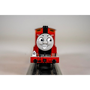 Bachmann Trains - THOMAS & FRIENDS JAMES THE RED ENGINE w/Moving Eyes - HO Scale