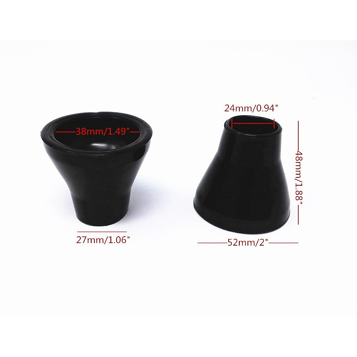 Honbay 4pcs Golf Ball Retriever Putter Picker Grip Pick Up Tool