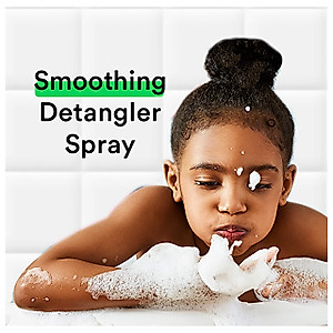 Suave Kids Detangler Spray For Tear-Free Styling Silly Apple Dermatologist-Tested Hair Detangler Formula, 10 Fl Oz (Pack of 6)