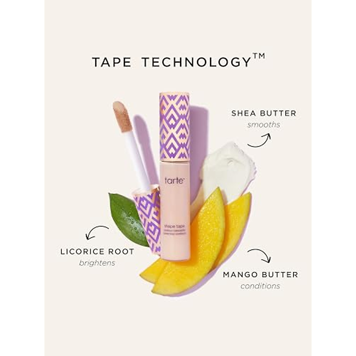 TARTE Shape Tape Concealer in Shade 27S - Light Medium Sand