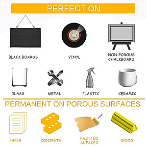 GOTIDEAL Liquid Chalk Markers, Fine Tip 8 Colors Washable Window Chalkboard Glass Pens, Paint and Drawing for Car, Blackboard, & Bistro,Kids and Adults, Non-Toxic,Wet Erase - Reversible Tip