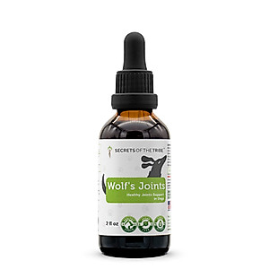 Wolf's Joints | Natural Herbal Dietary Supplement for Dogs | Healthy Joints Support in Dogs | Alcohol-Free Extract, Turmeric, Cayenne, Cat's Claw, Ginger, Skullcap 2 oz