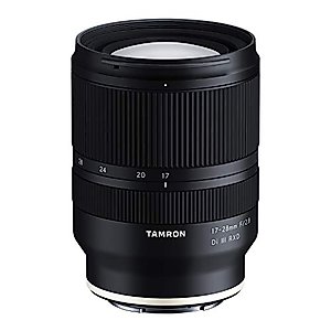 Tamron 17-28mm f/2.8 Di III RXD for Sony Mirrorless Full Frame/APS-C E Mount, Black (AFA046S700)