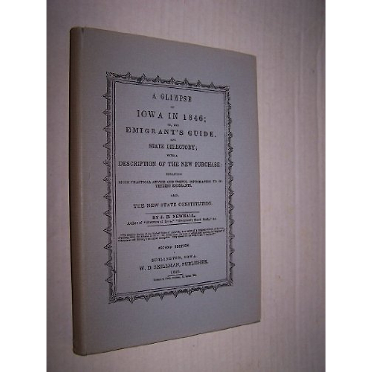 A glimpse of Iowa in 1846