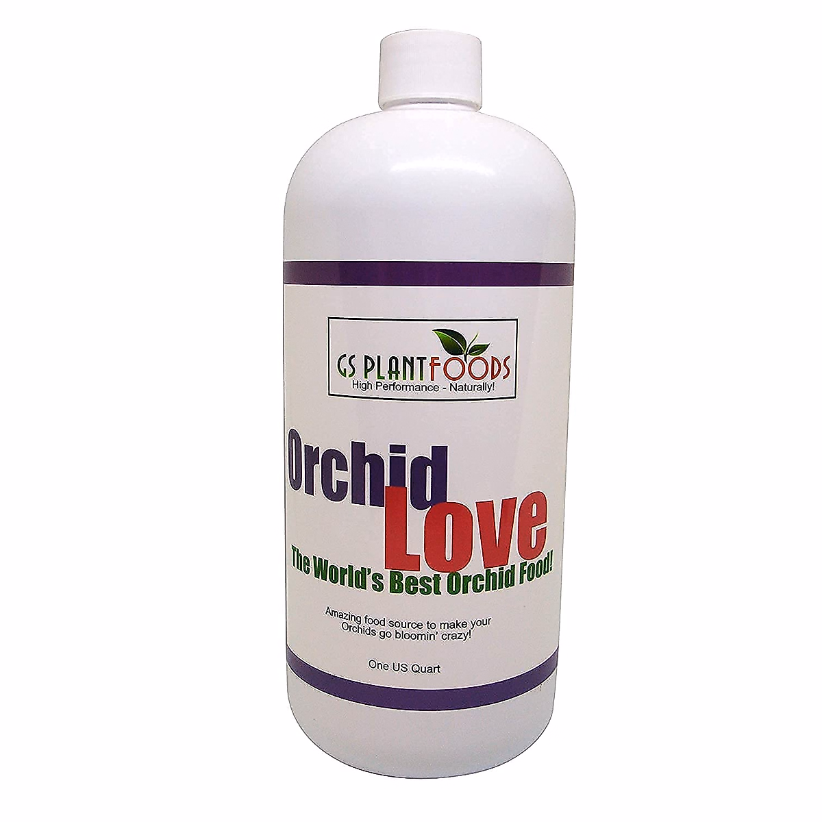 Orchid Love- The World's Greatest Orchid Food!(Net 32 fl oz. concentrate: yields 16 to 32 gallons)