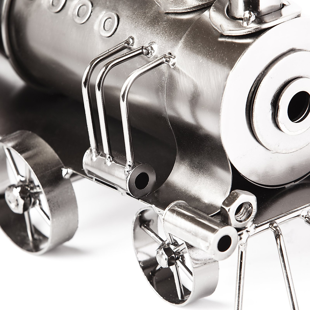 BRUBAKER Wine Bottle Holder Statue Locomotive Sculptures and Figurines Decor & Vintage Wine Racks and Stands Gifts Decoration