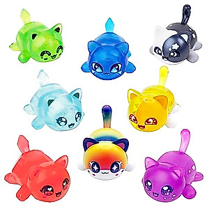 Aphmau Mystery MeeMeows Surprise Figures 6 Pack; Wildy Popular; 8 Possible Mini MeeMeows Figures to Collect, Including Donut / Fairy & Mermaid Cat