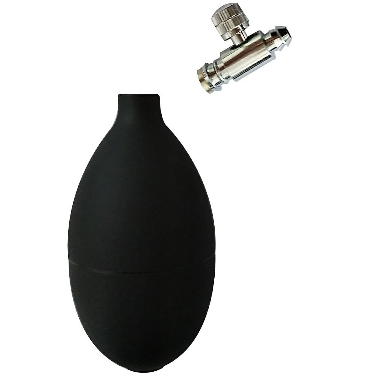 ENTROPOWER Medical Inflation Bulb with Air Release Valve Black Color 2pieces/Bag
