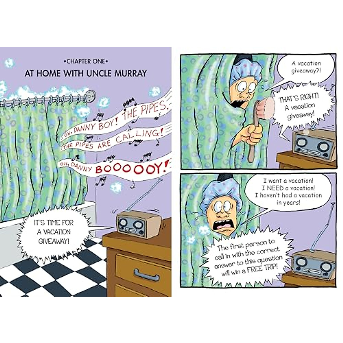 Bad Kitty Goes On Vacation (Graphic Novel)