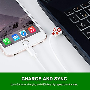 Atill iPhone Charger 3Pack 9FT Lightning Cable Extra Long iPhone Charger Cable Charging Cable Cord Compatible iPhone 13/12/12Pro/12ProMax/11/11Pro/11Pro MAX/XS/XS MAX/XR/X/8/8Plus/7/7Plus and More