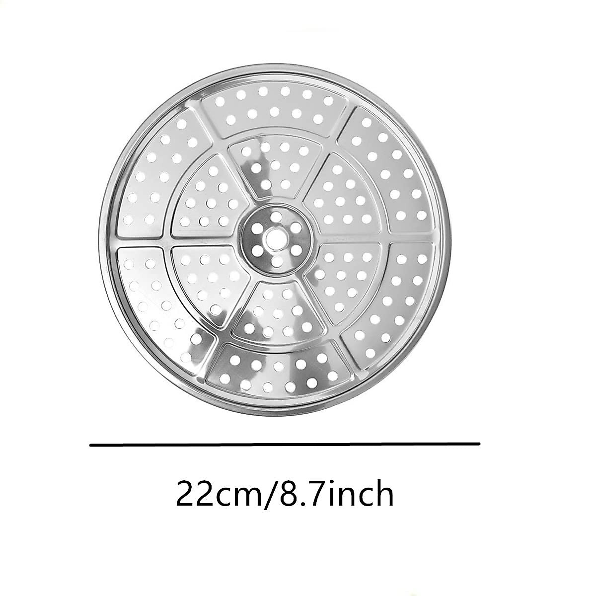 AISIBO Stainless Steel Canner Rack, 2PCS Pressure Cooker Rack, Canner Rack, Pressure Cooker Canner Rack for Pressure Canner Cooking, Toast, Baking, Compatible
