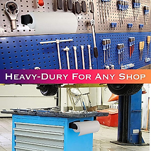 EHOMEA2Z Magnetic Paper Towel Holder Heavy Duty Steel Refrigerator Kitchen Fridge Bar Grill BBQ RV (Black, 1)