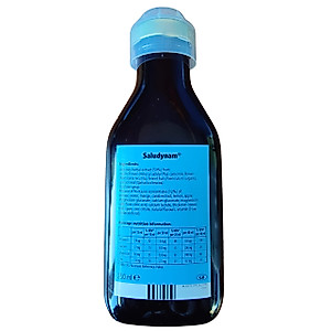 Floradix Saludynam Liquid Calcium/ Magnesium/ Zinc and Vitamin D Formula 250ml by Floradix