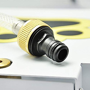 MATOP Dog Water Fountain Pet Waterer - Upgraded Outdoor Step-On Dog Water Dispenser Automatic Dog Waterer with 40" Hose for Dog Drinking Clean Fresh Cold Water Dog Fountain Outdoor Dog Water Toy