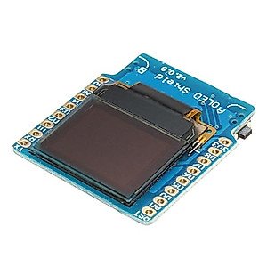 OLED Shield Display V2.0.0 for Wemos D1 Mini 0.66" Inch 64X48 IIC I2C Two Button Module