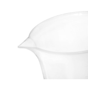 EISCO Plastic Pitcher, 500mL - Molded Graduations - Chemical Resistant & Autoclavable Polypropylene - Measuring Jug