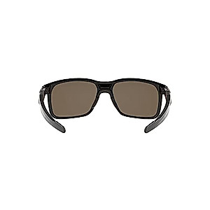 Oakley Men's OO9460 Portal X Rectangular Sunglasses, Polished Black/Prizm 24K Polarized, 59 mm