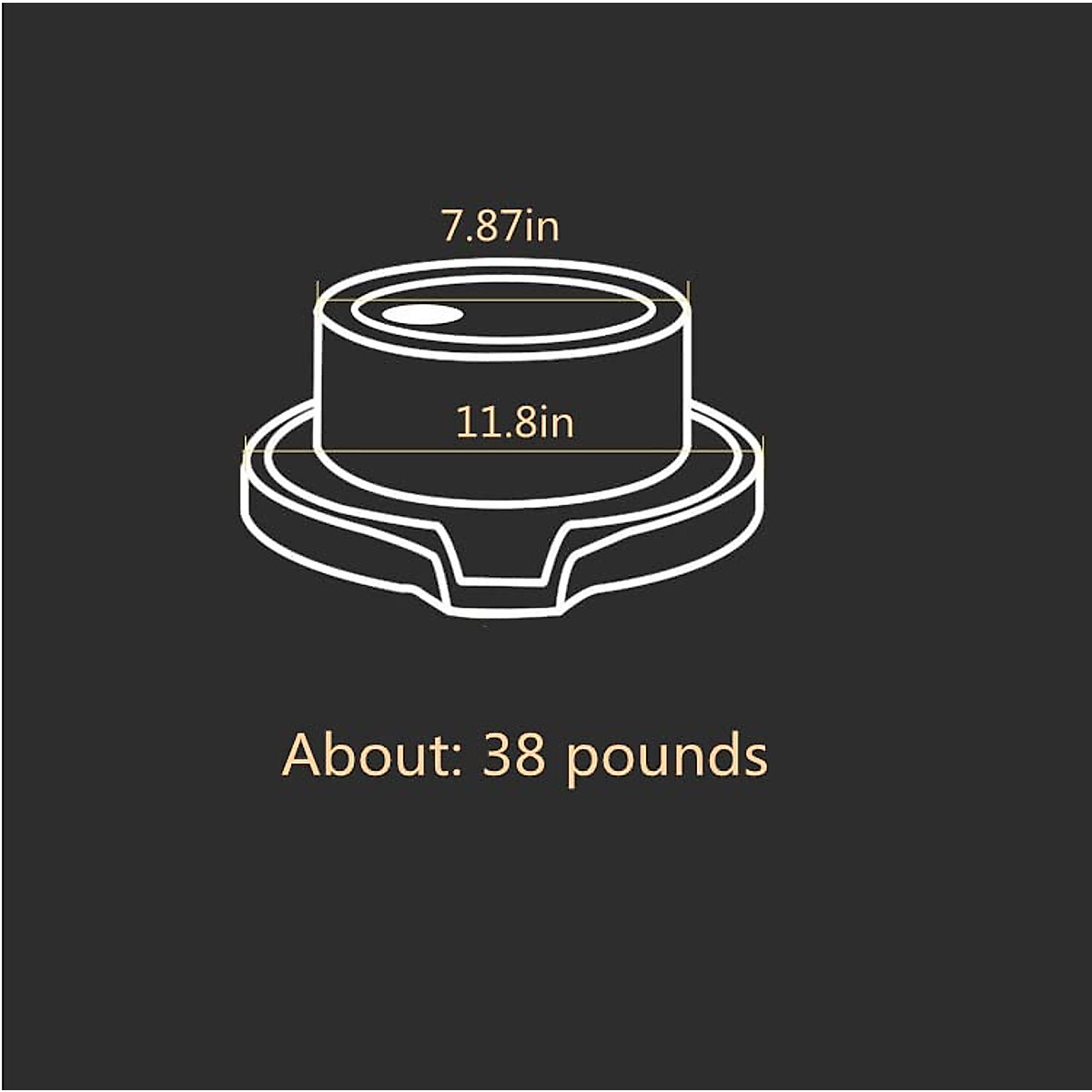 Coffee Grinder,Stone Mill,Hand Stone Mill, Grinding Wet Soybean Milk, Wheat Flour, Corn Juice, Sesame Seeds, Almonds,Peppers,Spices, Mung Beans,with Wooden Frame (7.87 * 11.8, White)