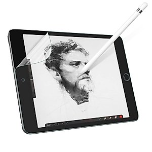 MoKo PET Screen Protector Fit iPad Mini 5/iPad Mini 4 Matte Screen Protector, [Paper Felt Film Writing] Anti-Glare PET Clear Film for iPad Mini 4/5 7.9" 2015/2019 Tablet - Matte