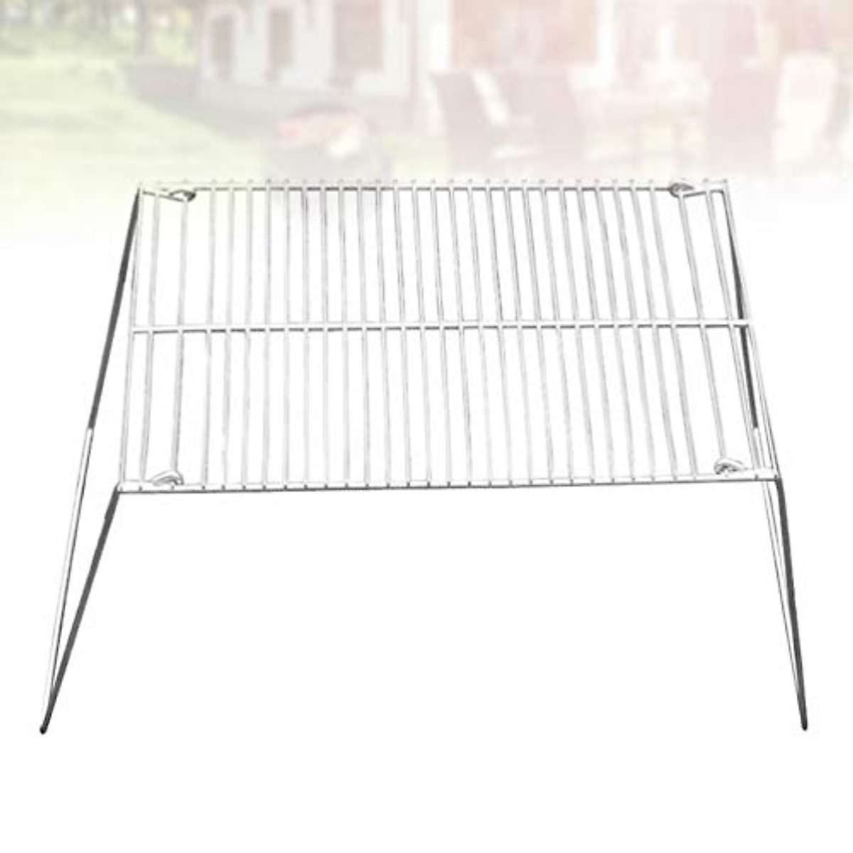 Happyyami Accessories small ultra light small cooling rack grill grill rack pot rack grid barbecue mini charcoal grill hibachi grill portable charcoal grill portable small grill