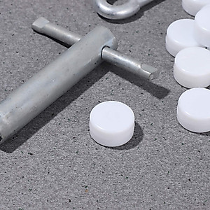 Toddmomy 50 Pieces Noise Maker Insert Rattle Box Rattle Toy Rattle Repair Fix for Baby Pet Toy