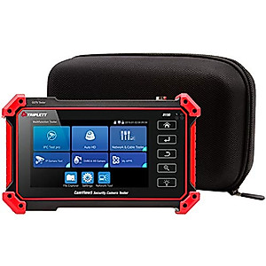 Triplett 8150 CamView IP Pro 5 CCTV Security Camera Tester with 5" Touchscreen - 4K / 1080P IP, Analog, TVI, CVI, AHD