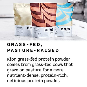 Kion Clean Protein | Grass-Fed & Pasture-Raised Whey Isolate Protein Powder | Rich Chocolate | 30 Servings