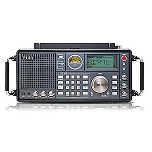 Eton - Elite 750, The Classic AM/FM/LW/VHF/Shortwave Radio with Single Side Band, 360° Rotating AM Antenna, 1000 Channels, Back-Up Battery Packs, Commitment to Preparedness