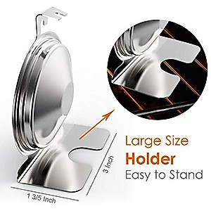 Efeng Large 3.5" Oven Thermometers for Gas/Electric Oven with Large Hanger&Base,Safety Leave-in Oven,Easy to Read Large Number,No Fading Color for Long time Cooking