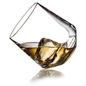 DRINIQUE Unbreakable Stemless Wine Glasses (Set of 4) 12oz Tritan Plastic Stemless Glassware for Indoor or Outdoor Use - Clear