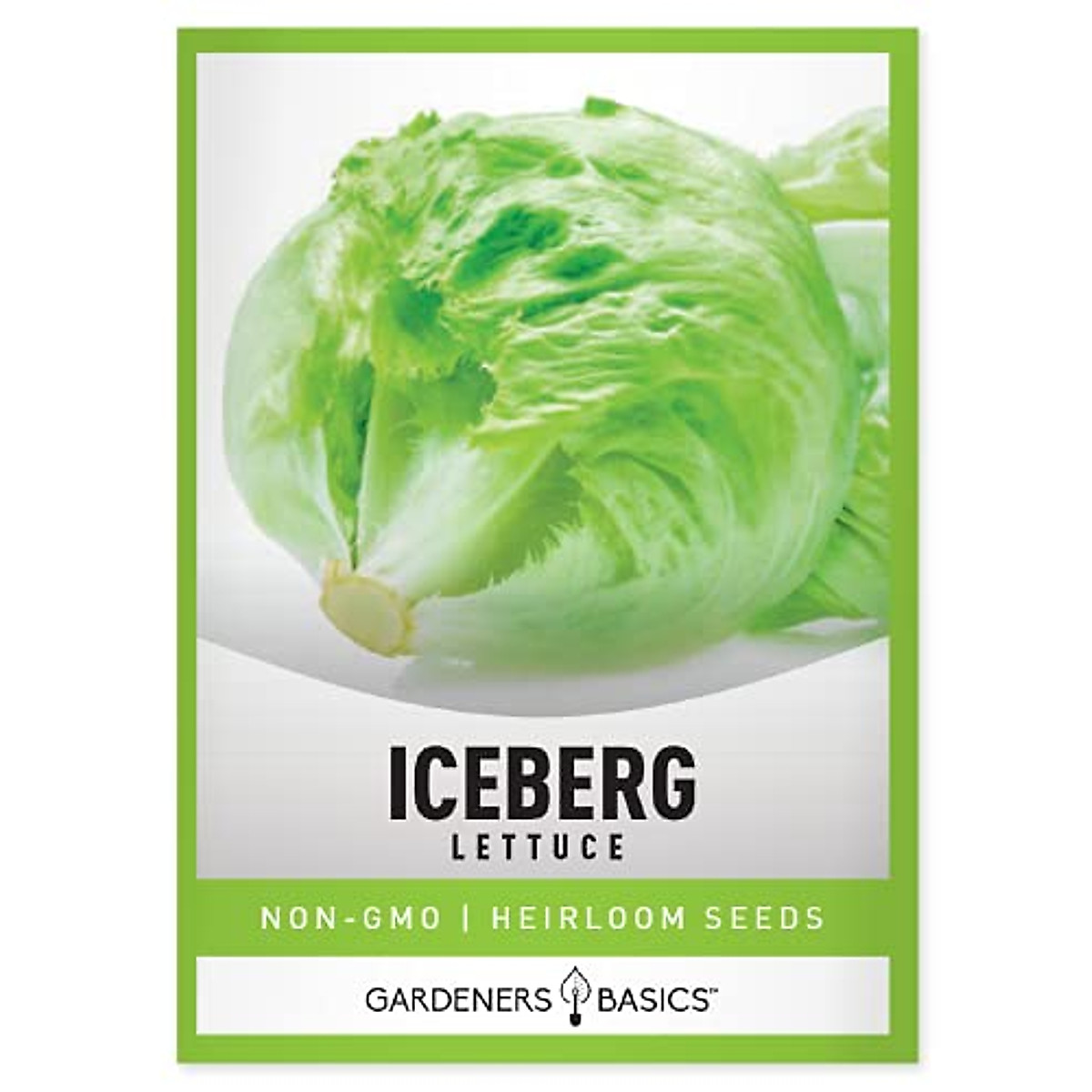 Salad Greens Lettuce Seeds Heirloom Vegetable Seed 23,000 Seeds for Planting Indoors and Outdoor 10 Packs - Buttercrunch, Romaine, Iceberg, (and More) Leaf and Head Variety Pack by Gardeners Basics