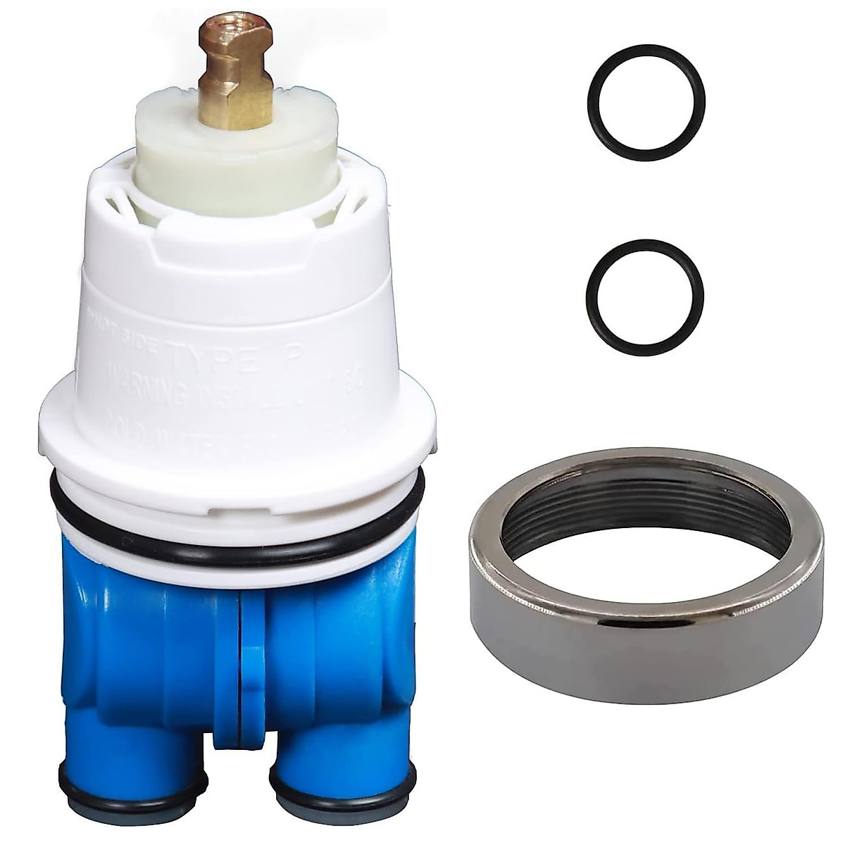 RP19804 Shower Cartridge Assembly Compatible with Delta Faucet 1300/1400 Series Tub and Shower Valves, Replacement Pressure Balance Cartridge For Delta Select Monitor Valves (1993-2007)