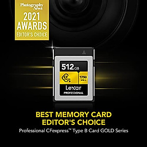 Lexar Professional CFexpress 256GB Type-B Card (LCFX10-256CRBNA)
