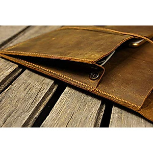 Handmade leather macbook sleeve case for new macbook 12 / macbook air 11 13 / macbook pro retina case/leather laptop case bag - MACX05S-B