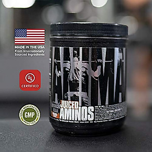 Animal Juiced Aminos - 6g BCAA/EAA Matrix plus 4g Amino Acid Blend for Recovery and Improved Performance - Orange - 30 Servings, 13.3 Ounce