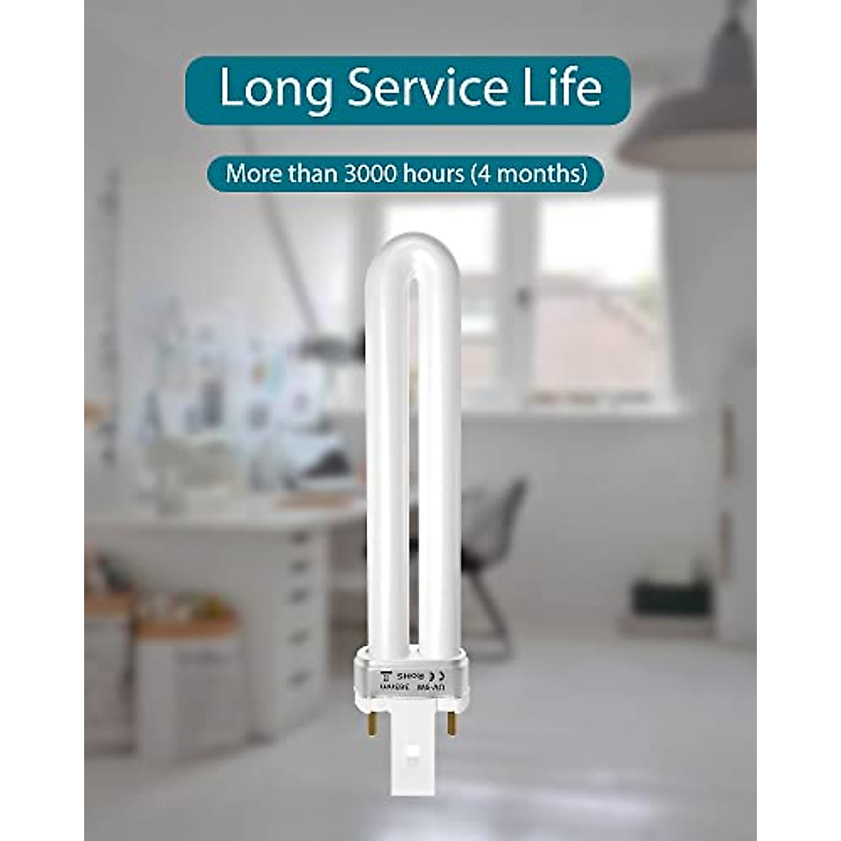 9W 21050 Replacement Bulbs for Dynatrap DT3009 DT3019 DT3039 Indoor Insect Mosquito Trap, 2 Pack